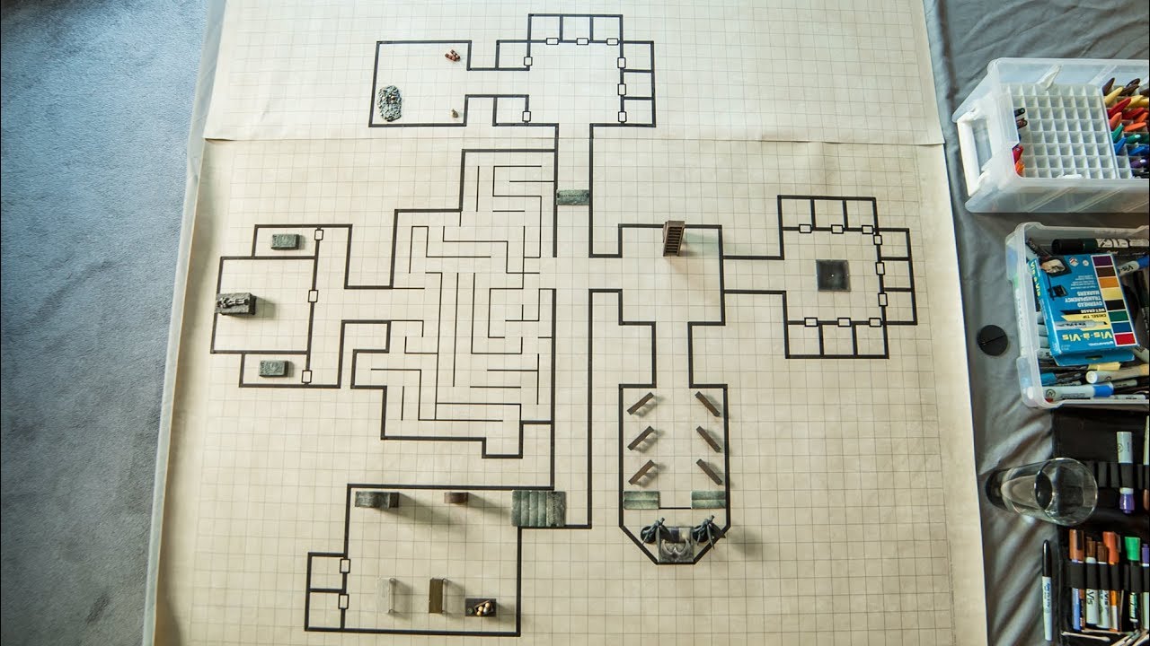 Drawing Maps From Black Stars Beckon - Timelapse - Part 1 - YouTube