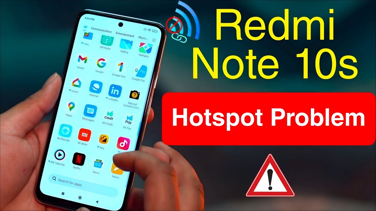 Redmi Note 10S Hotspot Not Working | Redmi Note 10s Hotspot Connected ...