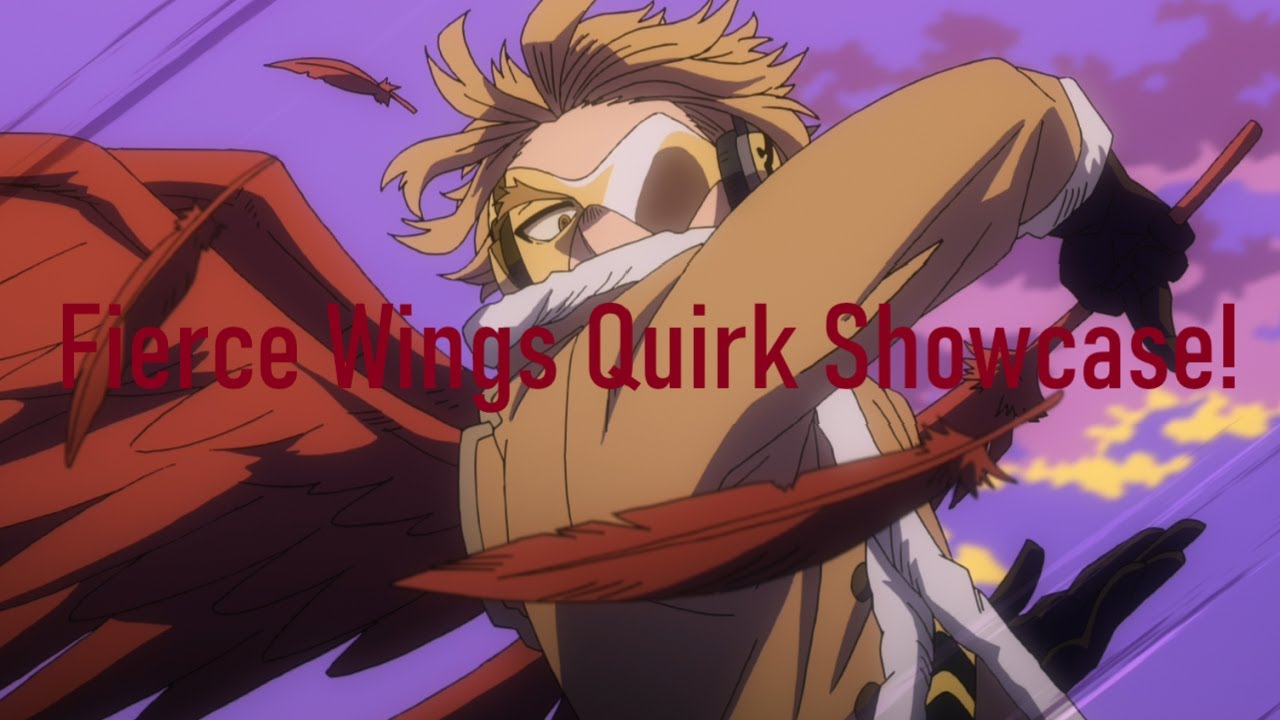 New Fierce Wings Quirk! (Boku No Roblox) - YouTube
