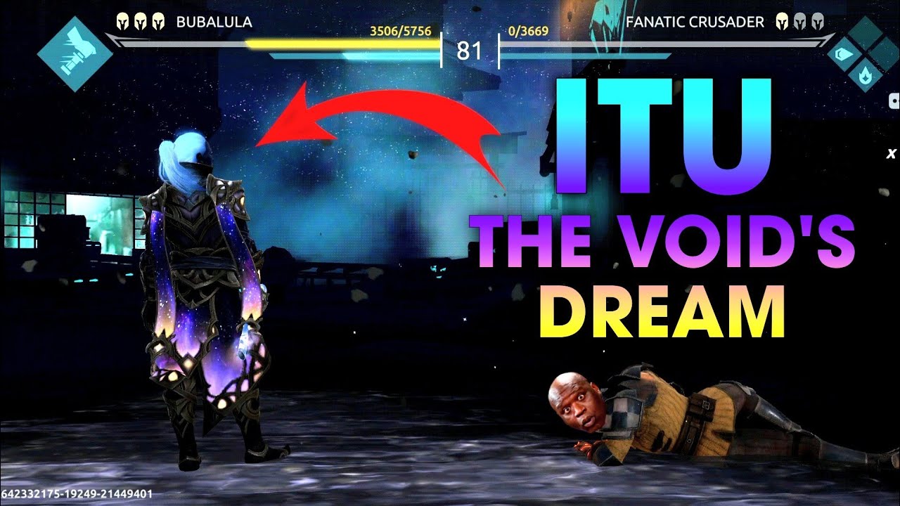ITU, THE VOID'S DREAM is spicy as mirchi 🔥🔥🔥 || Shadow Fight 4 - Blessed Gaming - YouTube