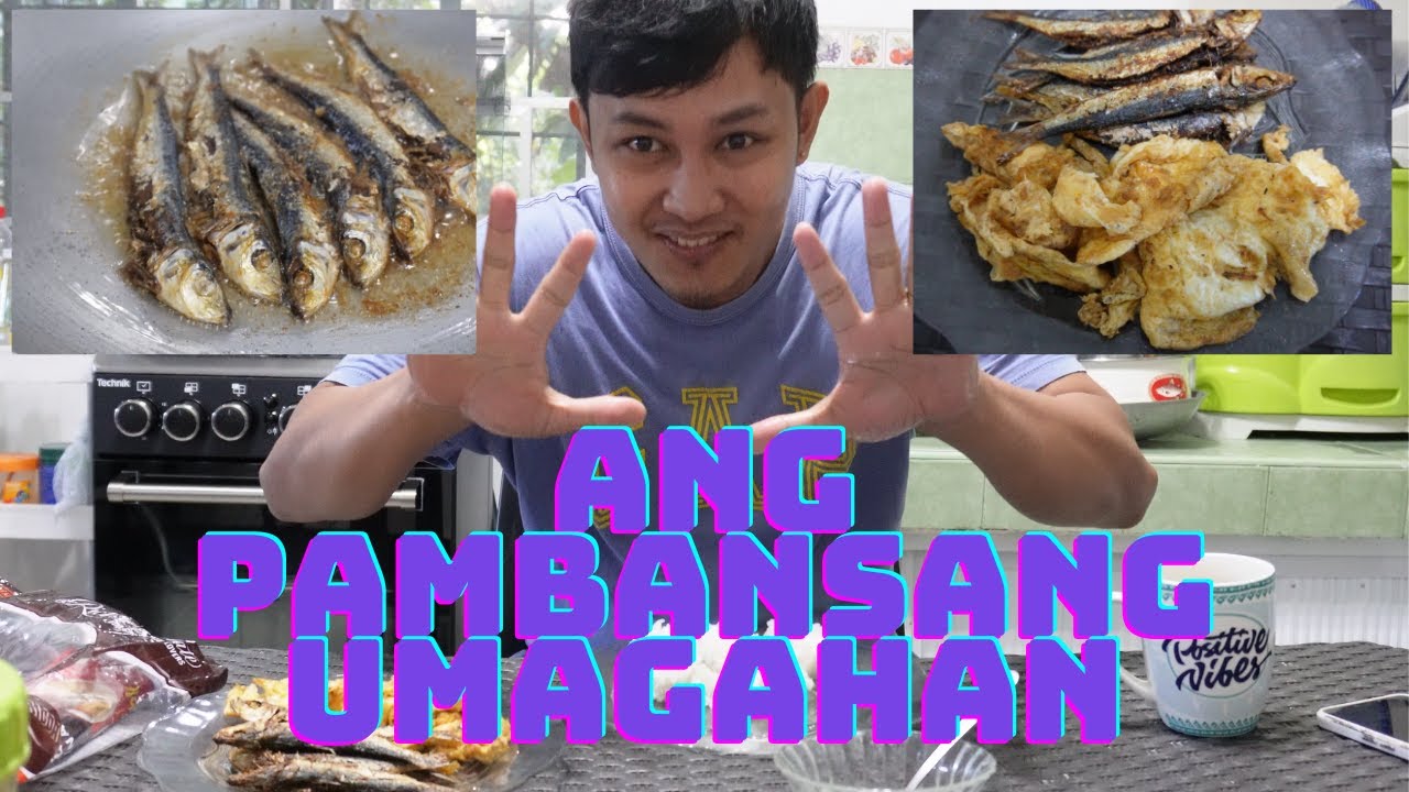 YUMMY CLASSIC PINOY BREAKFAST || TUYO or DRIED FISH AND SCRAMBLED EGG ...