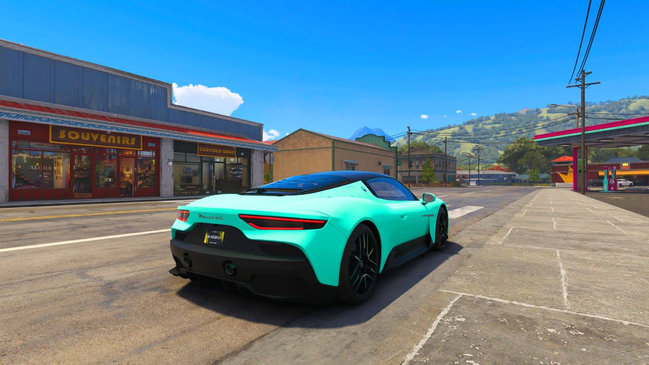 Digital Mint Matte Maserati MC20 - The Crew Motorfest [4K] - YouTube