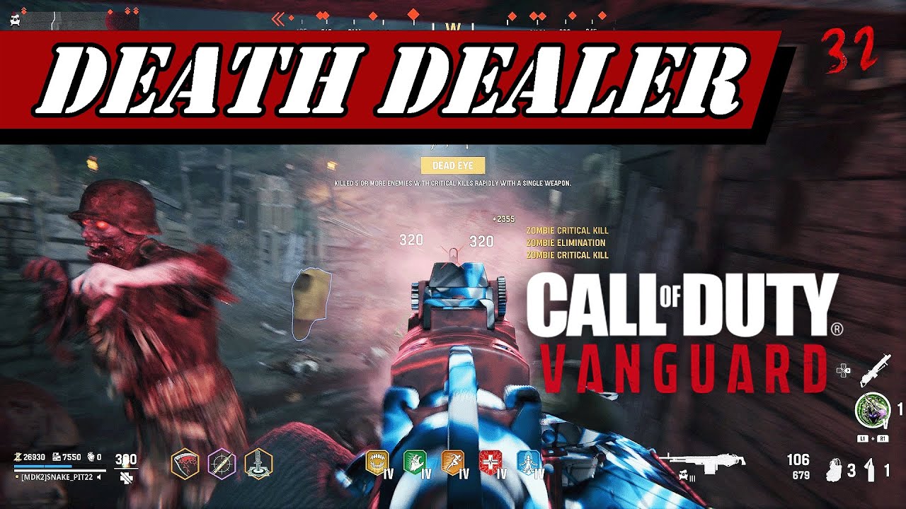 DEATH DEALER Zombies - 2500 Kills Pack-A-Punched Weapon Level 3 | Call ...