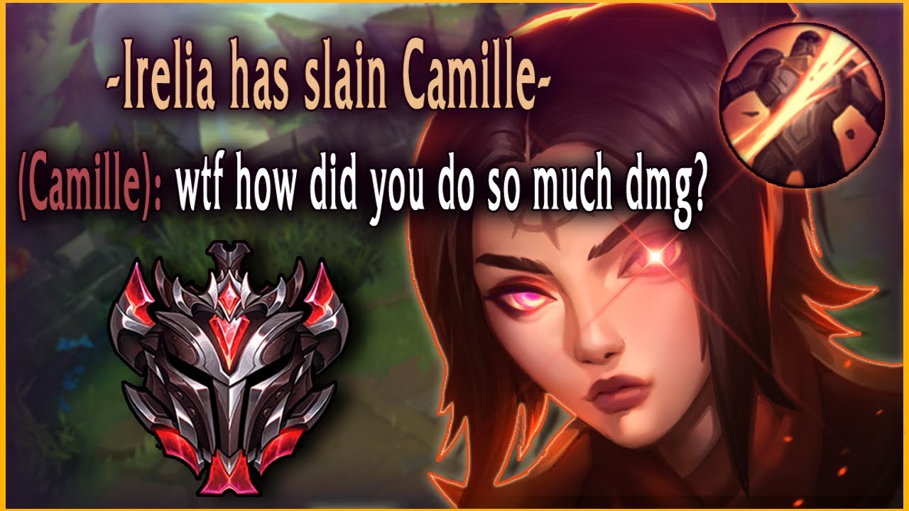 This new secret Irelia rune gives so much damage its unreal! - YouTube