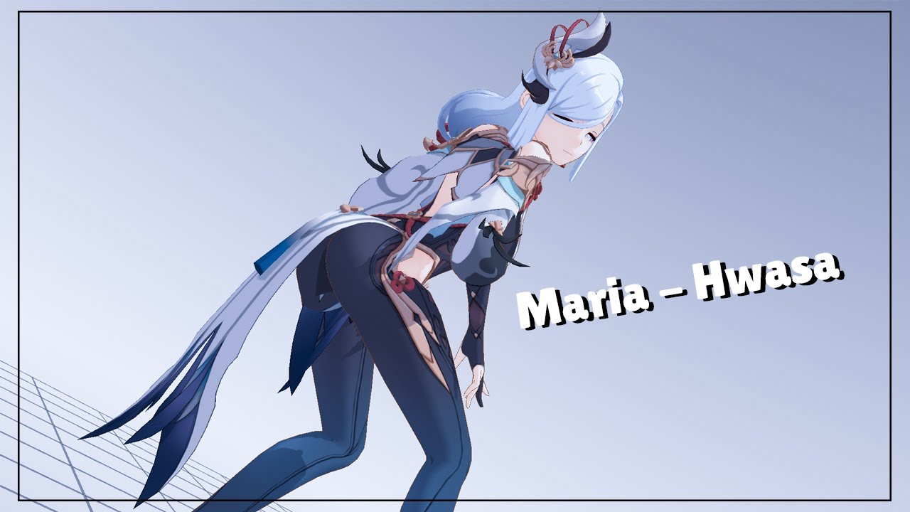 【MMD Genshin Impact 】 Maria -Hwa Sa【Shenhe】 - YouTube