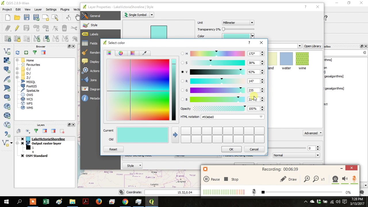 QGIS wind direction with raster clip by polygon - VERSION II - YouTube