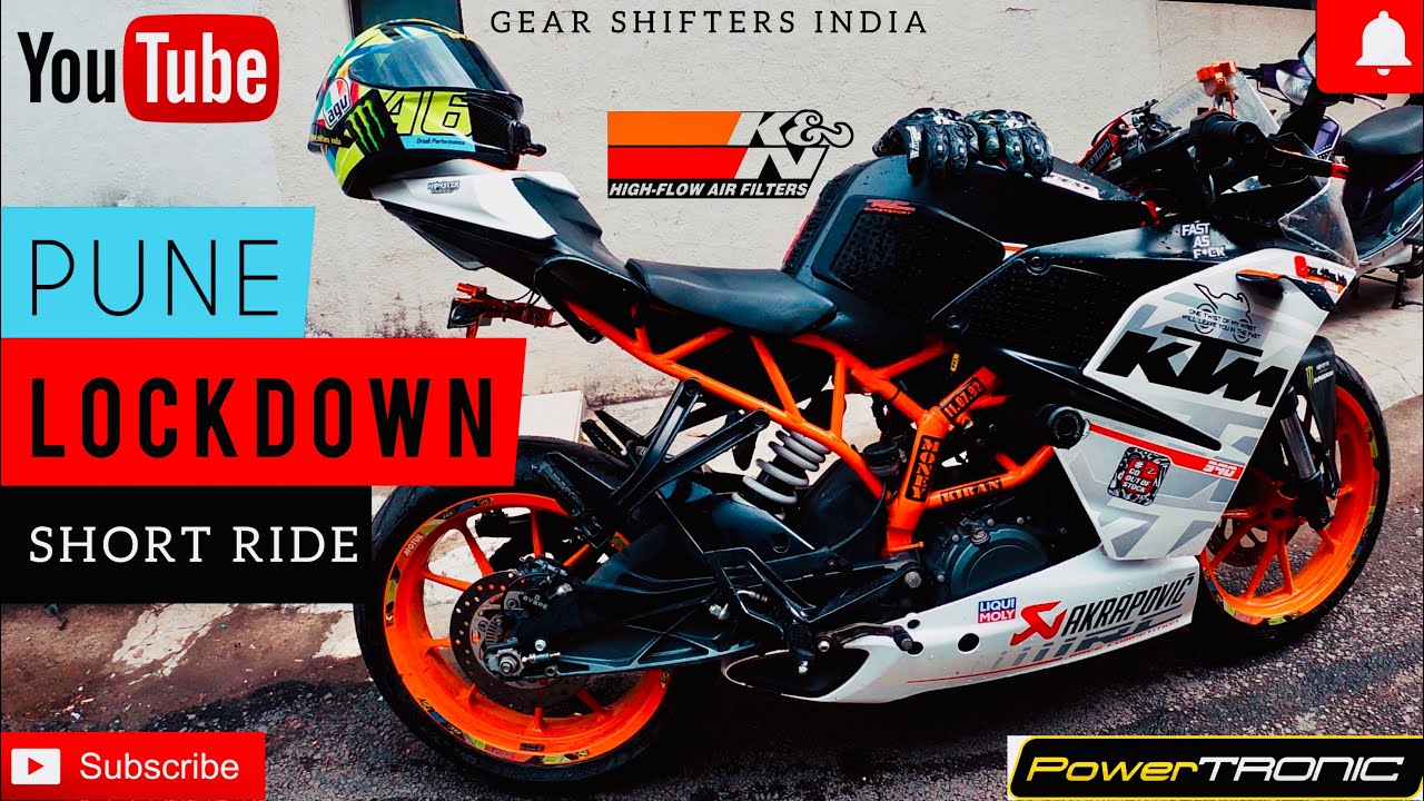 KTM RC390 WITH K&N AIR FILTER | AGV PISTA GP-R | GEAR SHIFTERS INDIA # ...