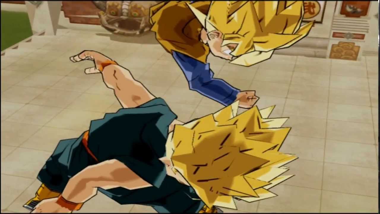 Kid Trunks And Goten Kamehameha