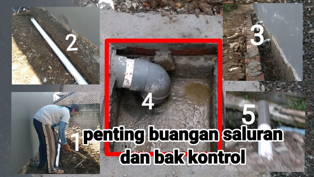 penting dalam membangun utamakan saluran dan bak kontrol - YouTube