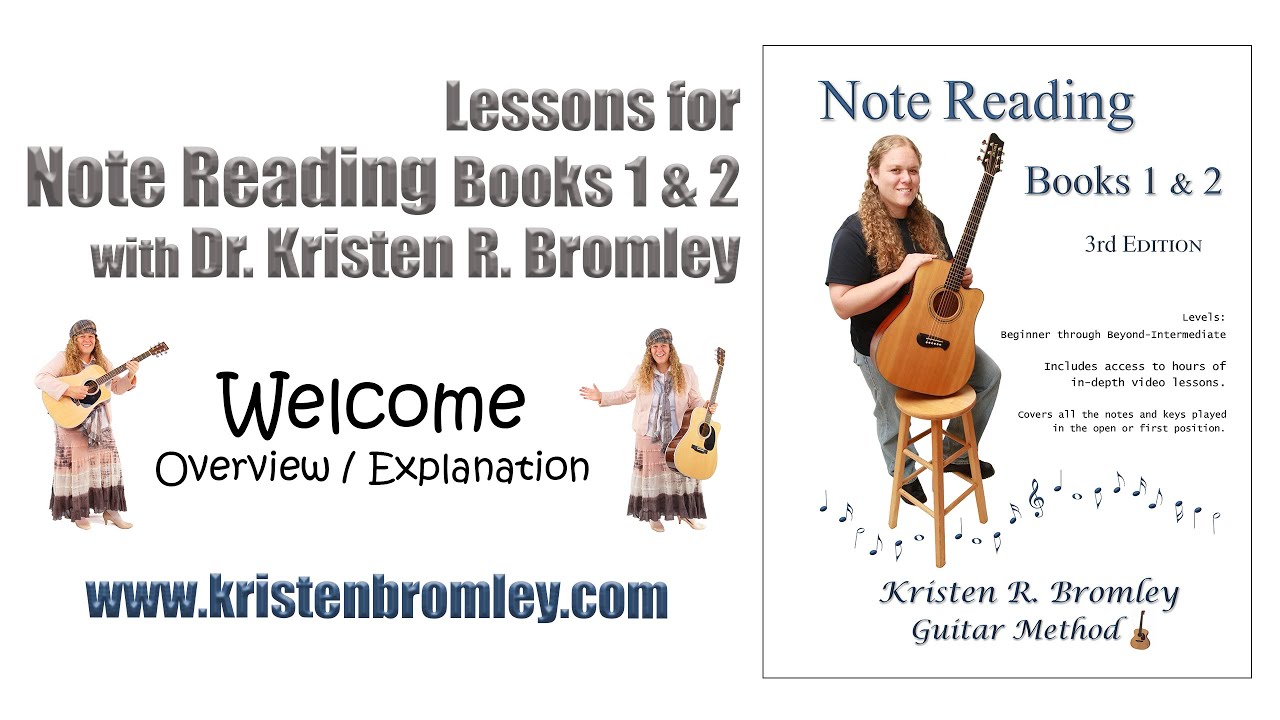 Video Lessons for Note Reading Books 1 and 2 with Dr. Kristen R. Bromley - Welcome and Overview ...