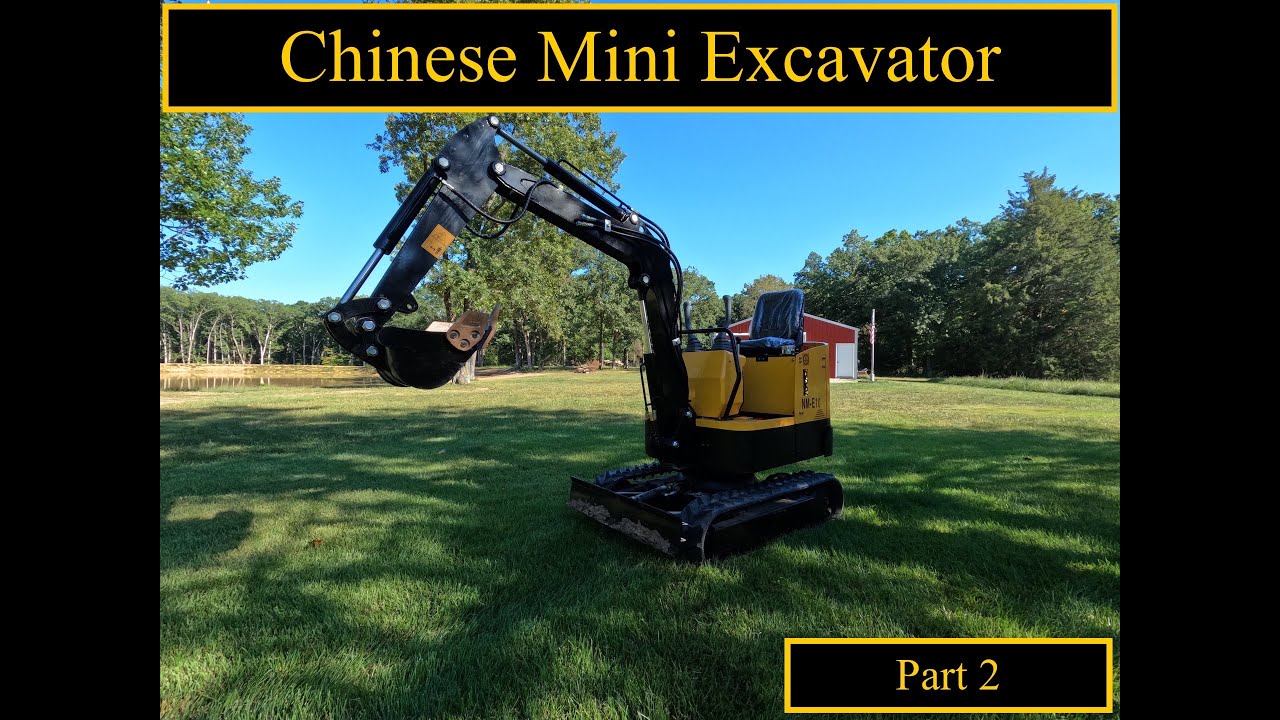 Chinese Mini Excavator Part 2!!! - YouTube