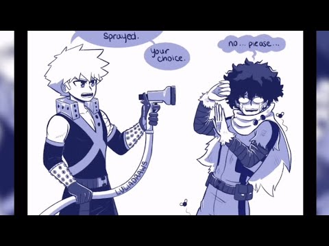 DEKU NEEDS A SHOWER?!?! | MHA Comic Dub Compilation - YouTube