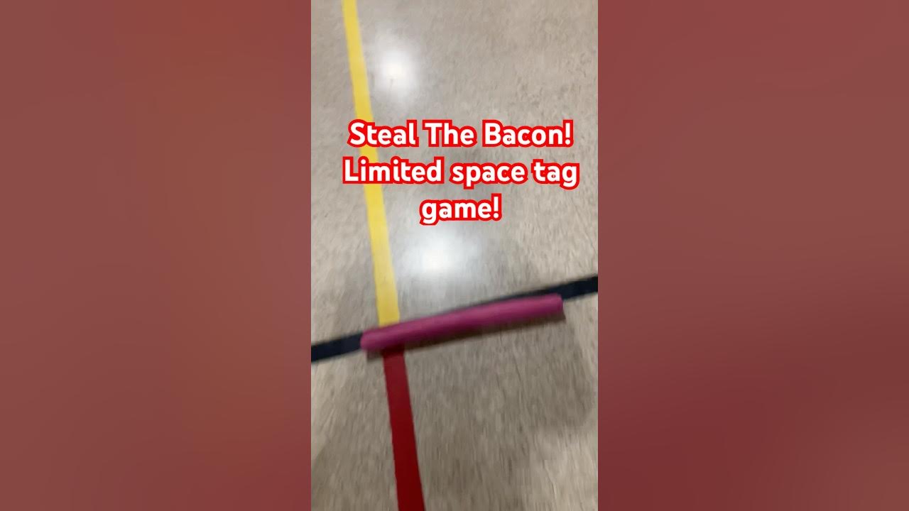 Steal The Bacon! Limited space tag game! - YouTube