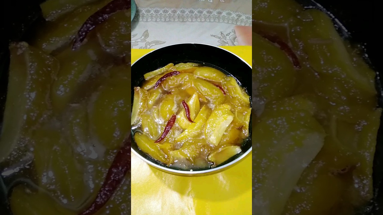 Mango Morobba Recipe Bangla || আমের মোরব্বা রেসিপি - YouTube