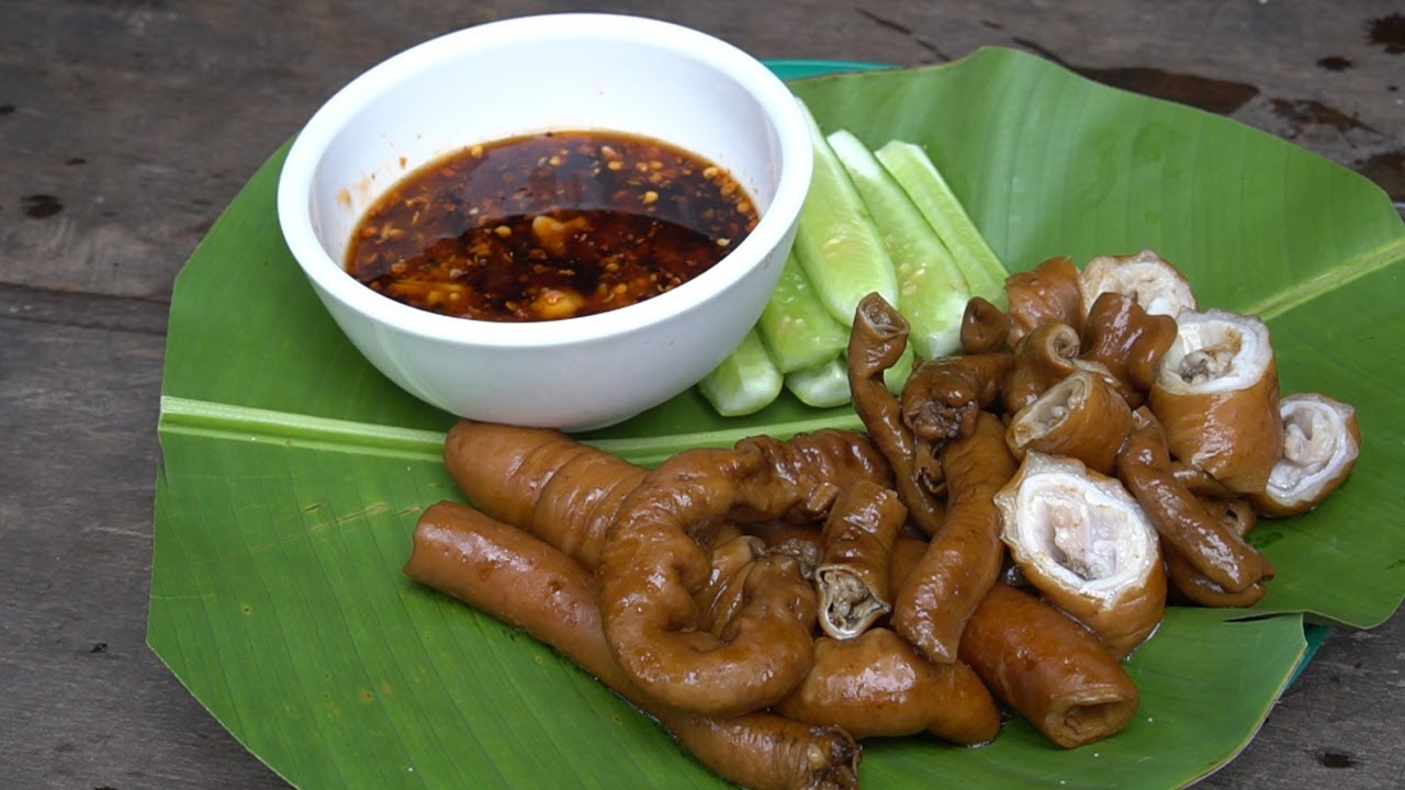Cooking pork intestine recipe - Simple cooking channel - YouTube