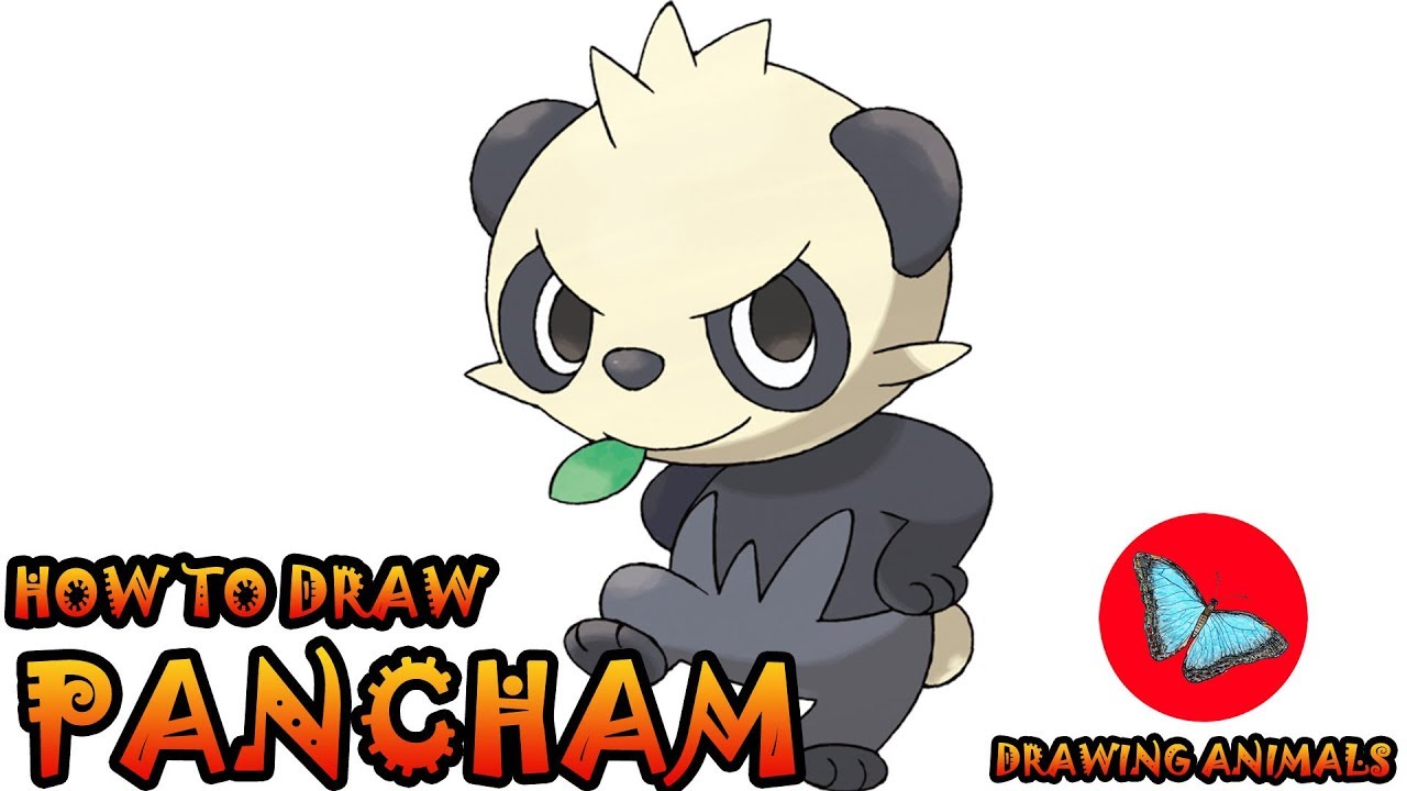How To Draw Pancham Pokemon | Drawing Animals - YouTube