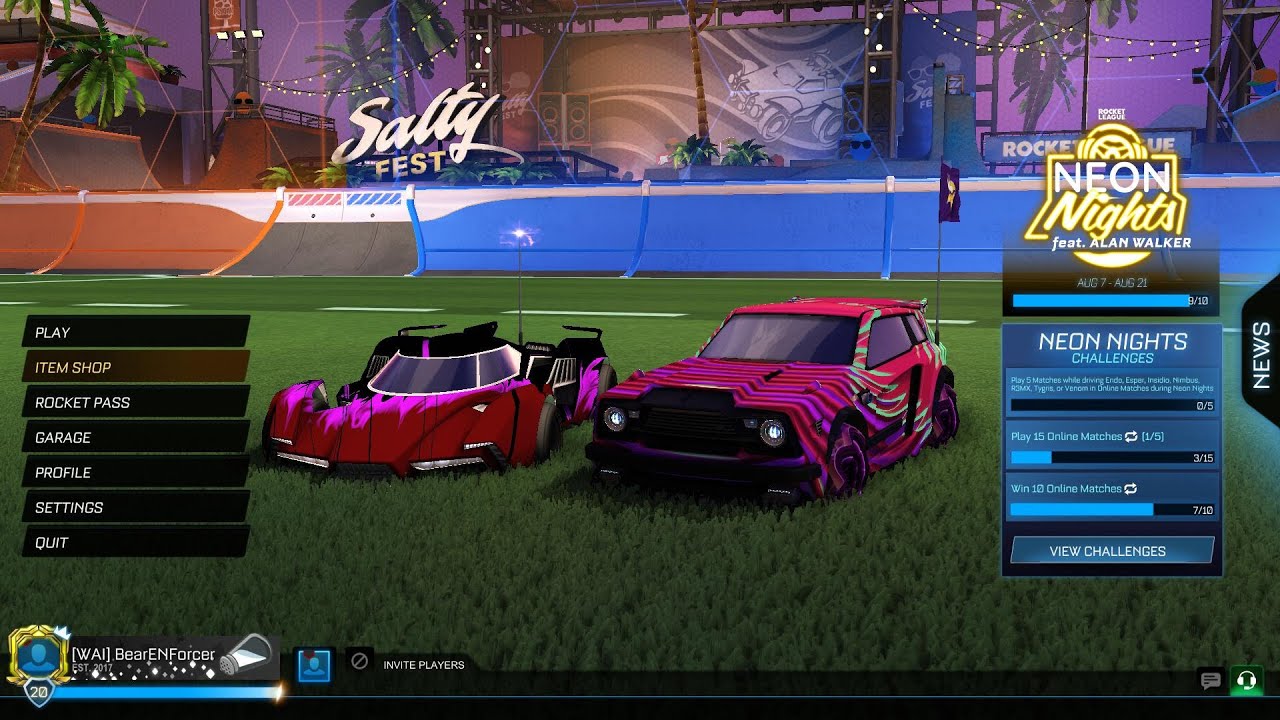 Rocket League W/Randall Casual - YouTube