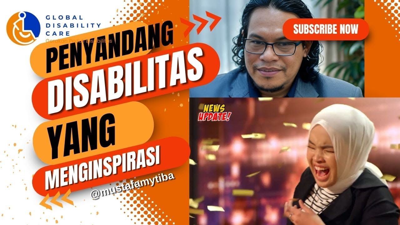 PENYANDANG DISABILITAS PENUH INSPIRASI MOTIVATOR DISABILITAS - YouTube
