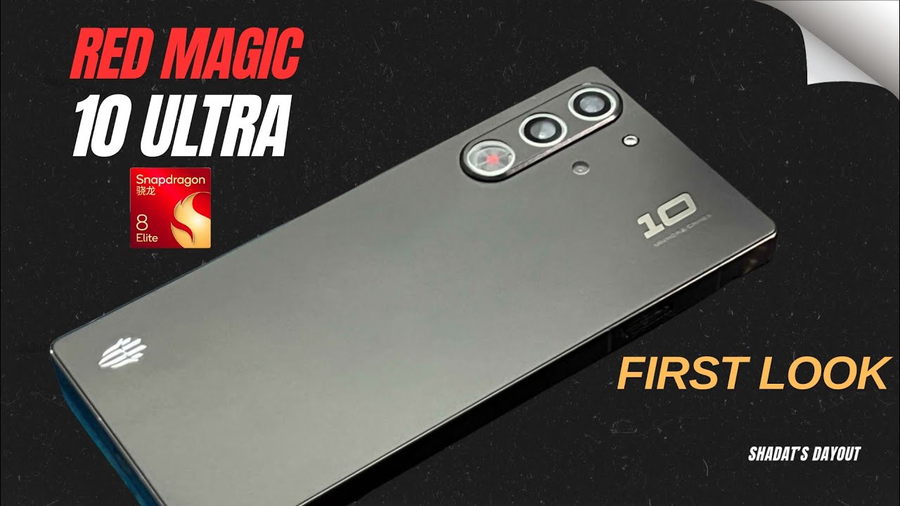 Red Magic 10 Ultra FIRST LOOK: Unbelievable Leaks & Specs Revealed ...
