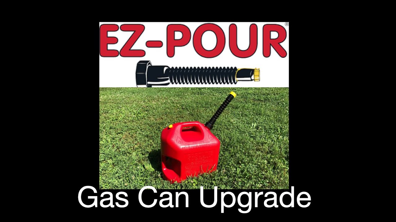 EZ Pour Gas Can Spout - YouTube