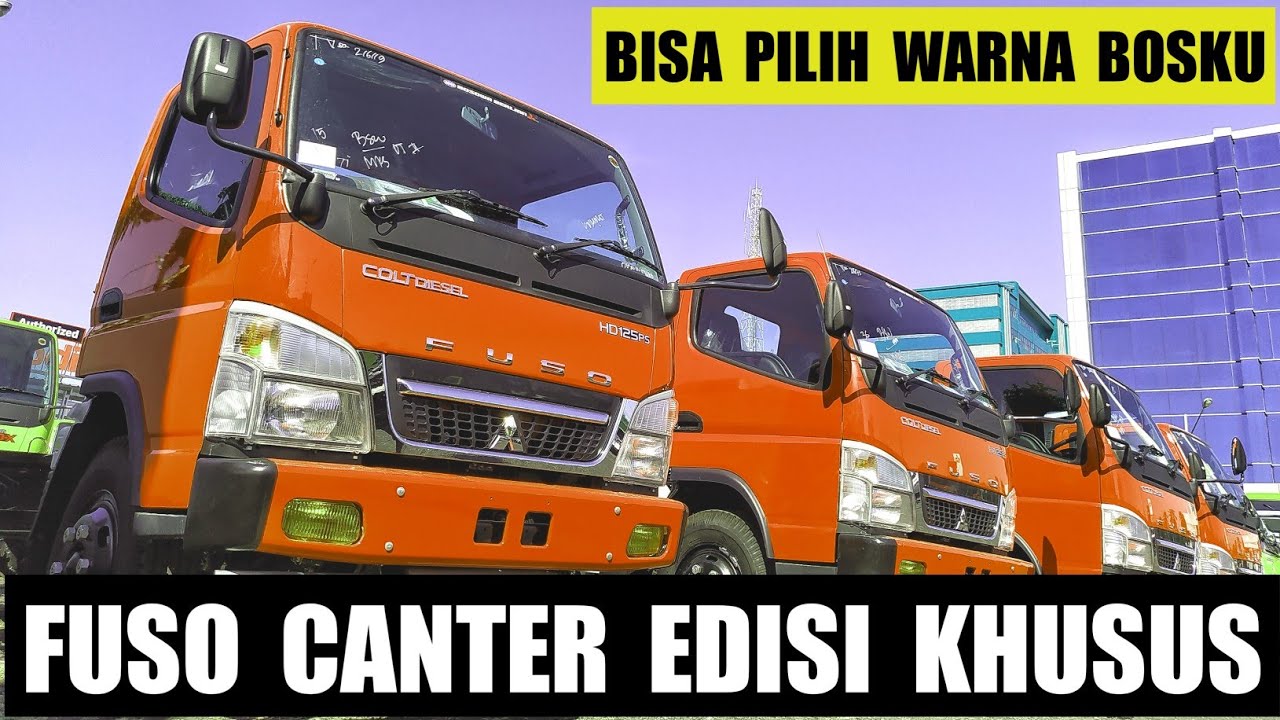 Review NEW MITSUBISHI CANTER HD 125 PS | WARNA KHUSUS PESANAN CUSTOMER ...