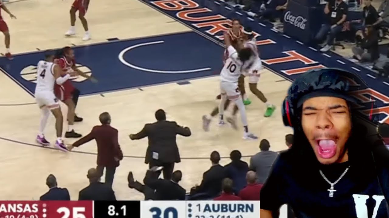 They Were Hitting CRAZY Shots! Auburn vs Arkansas CBB Full Highlights ...