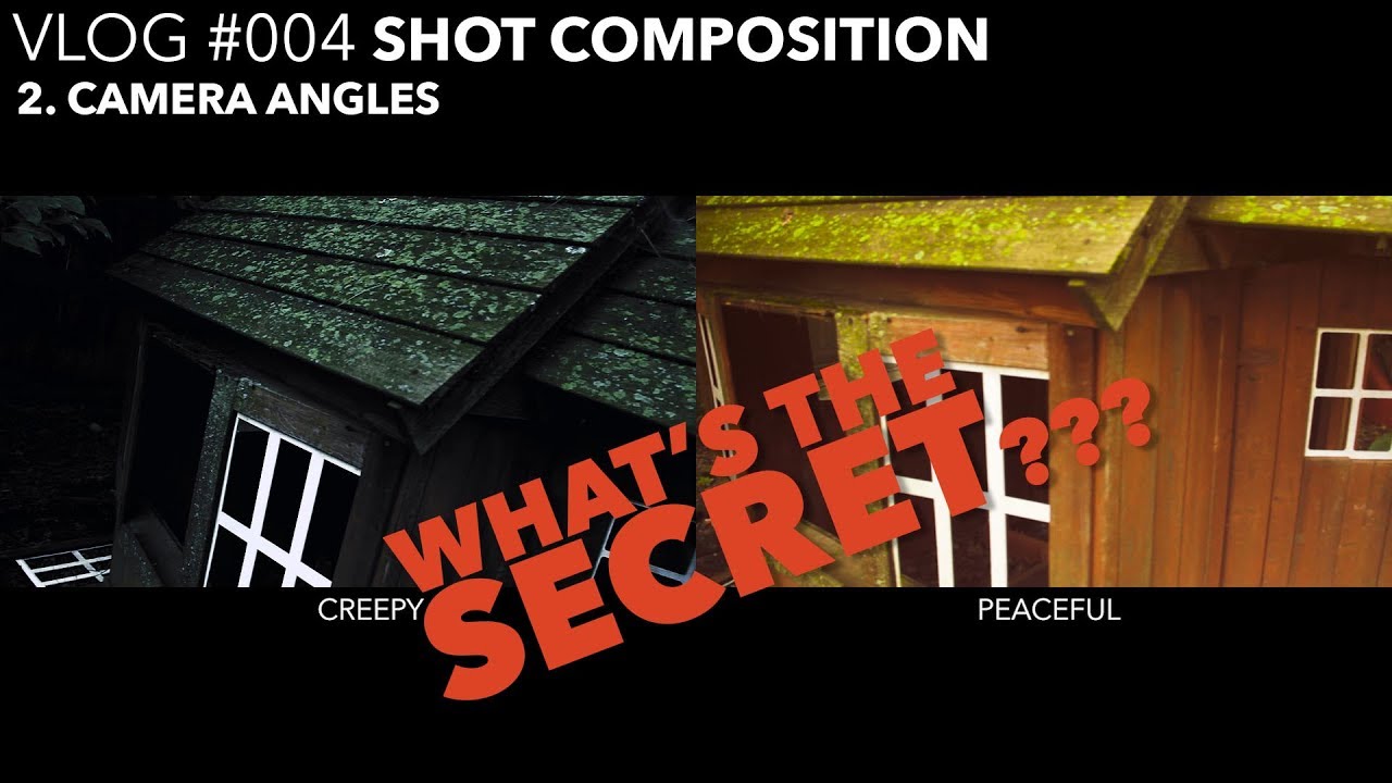 Shot Composition Pt. 2 - Camera Angles - YouTube