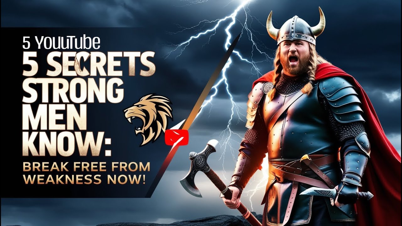 “5 Secrets Strong Men Know: Break Free from Weakness Now!” - YouTube