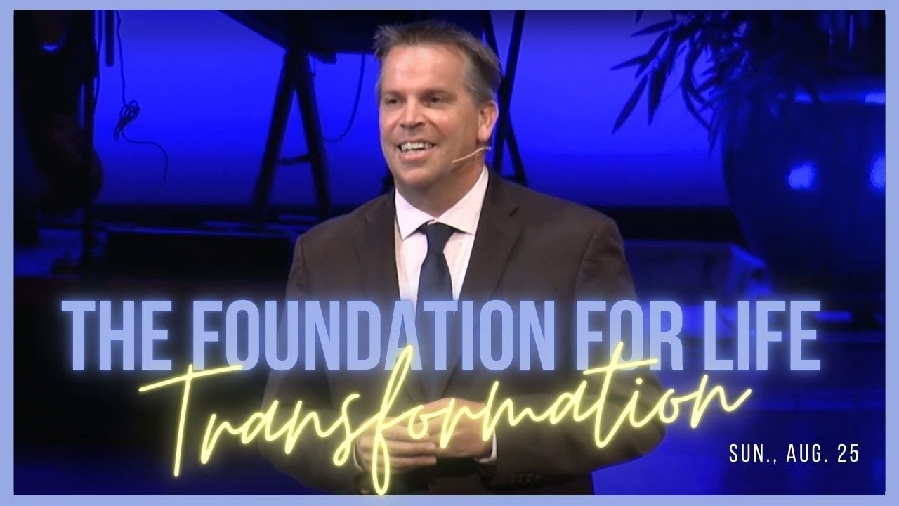 The Foundation for Life Transformation with Josh Reeves - YouTube