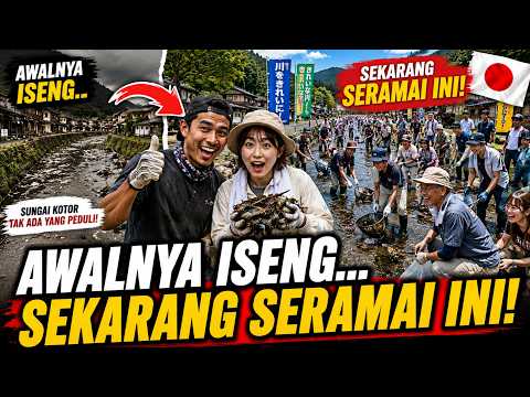 JEPANG KAGET! Awalnya Cuma Iseng Bersihkan Sungai, Kini Satu Desa Malah Mengikutinya