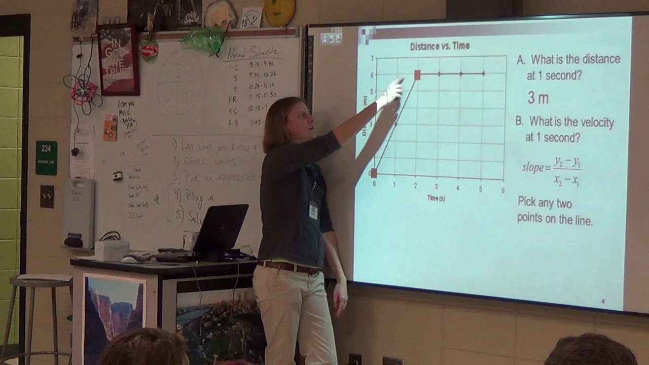 Physical Science Unit 6 - 2 Graphing - YouTube