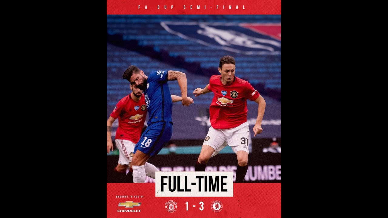 Chelsea 3 1 Manchester United Fa Cup Semi Final Ii Insta Updates
