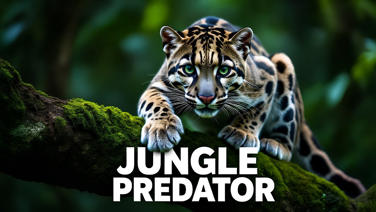 7 Secrets of the Clouded Leopard's Hunting Prowess - YouTube