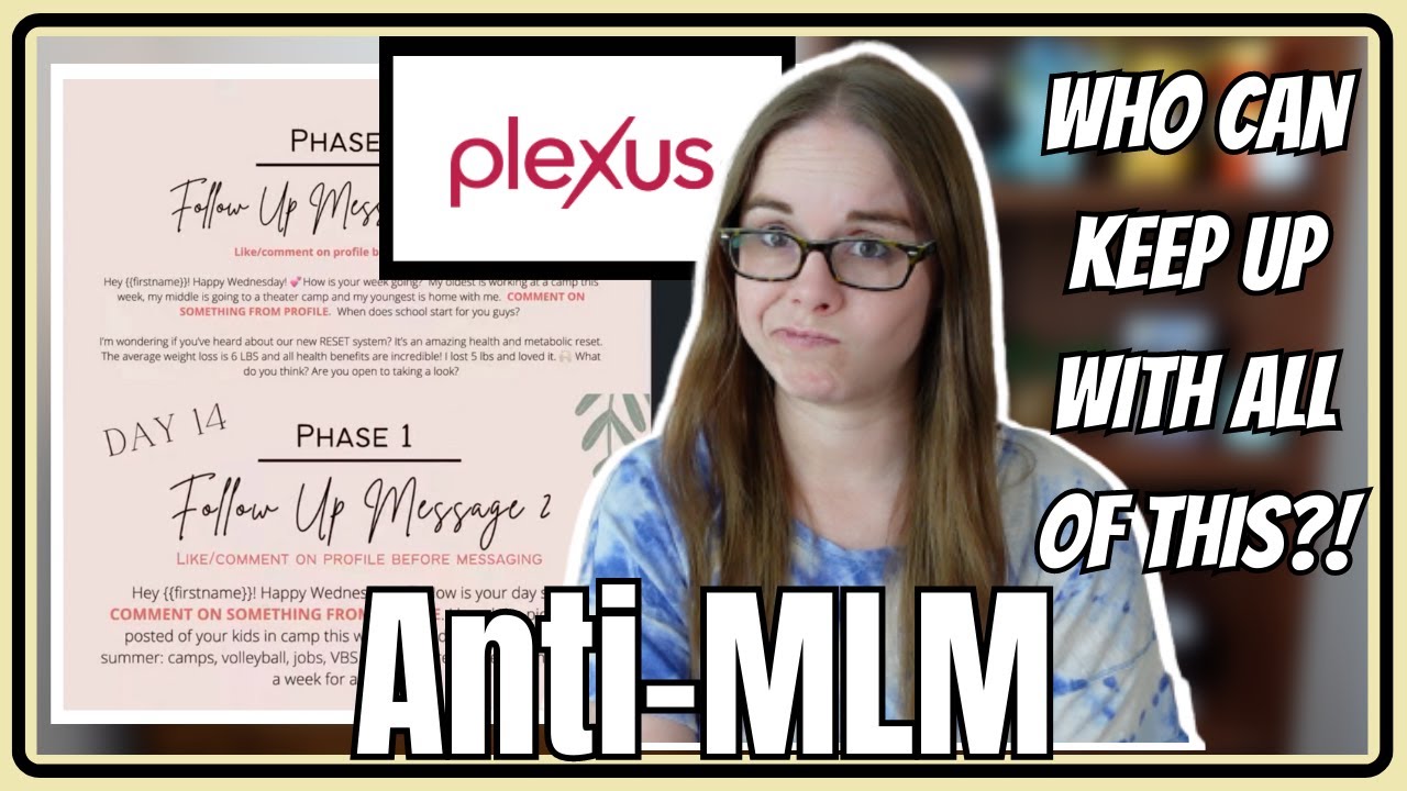 Plexus 'Follow-Up Messages' Are Absurd And Overwhelming | Anti-MLM ...