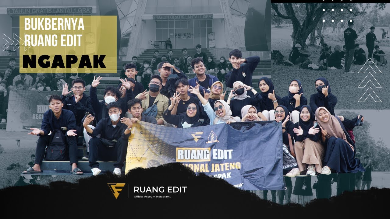 #Vlog1 BUKBERNYA RUANG EDIT REGIONAL NGAPAK #ruangedit #komunitas # ...