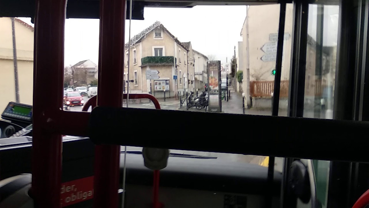 Voyage dans le bus 613 lion's city man a 37 entre Aulnay et freinville ...