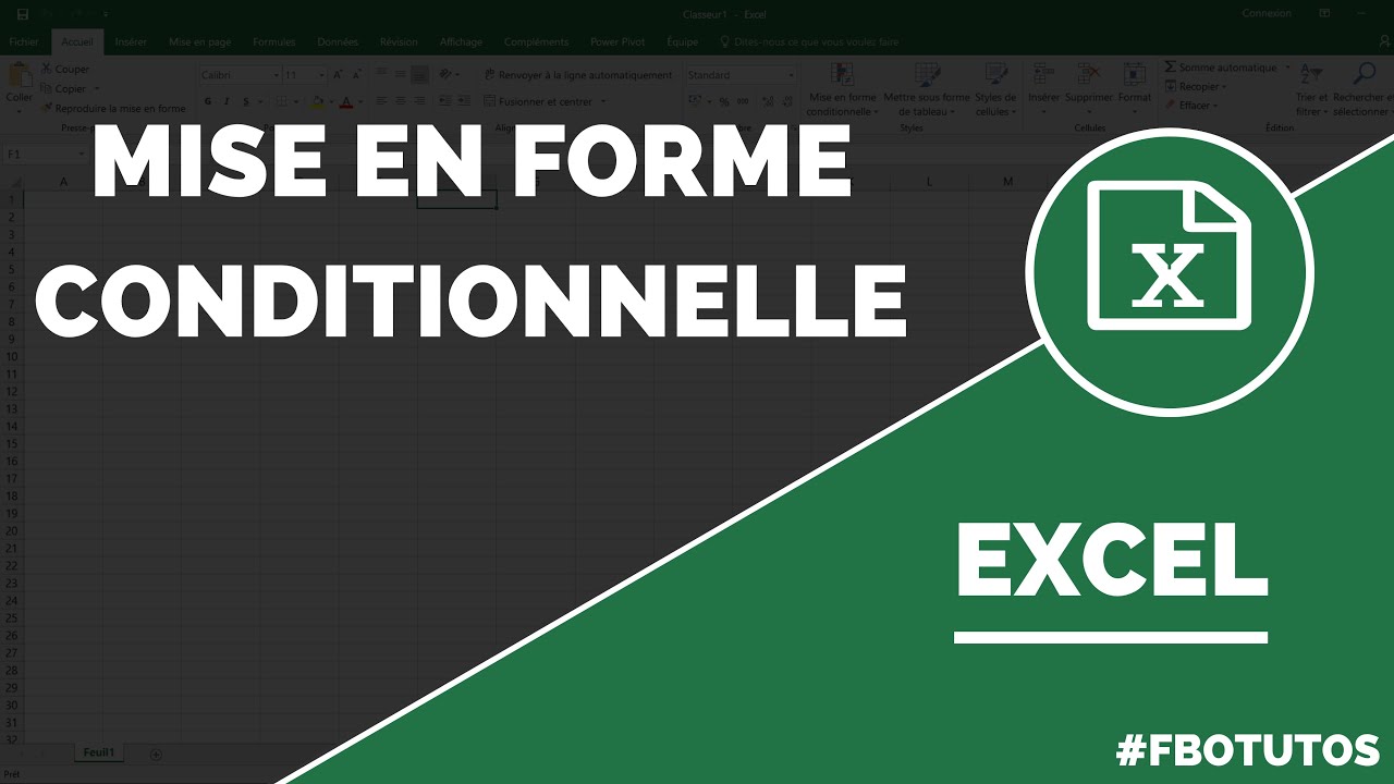 Comment créer une Mise en Forme Conditionnelle avec Excel ? - YouTube