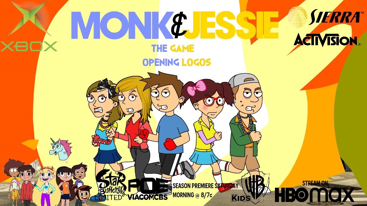 Monk & Jessie: The Game - Opening Logos - Xbox - (2003) - YouTube