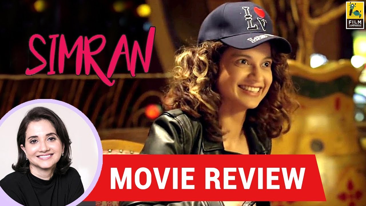 Anupama Chopra's Movie Review of Simran - YouTube