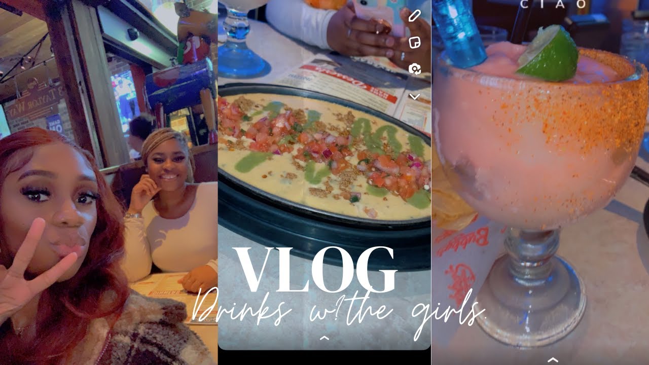 Quick night out. Drinks w/the girls. - YouTube