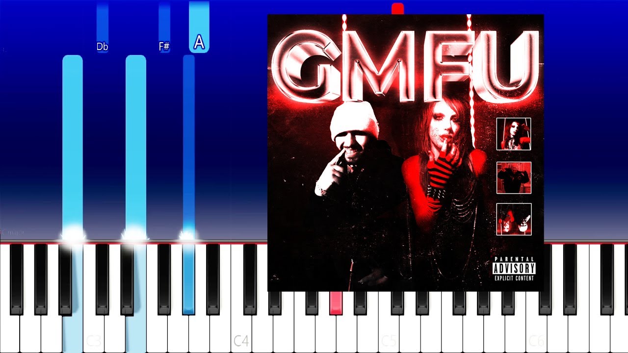 ODETARI - GMFU (Piano Tutorial) - YouTube