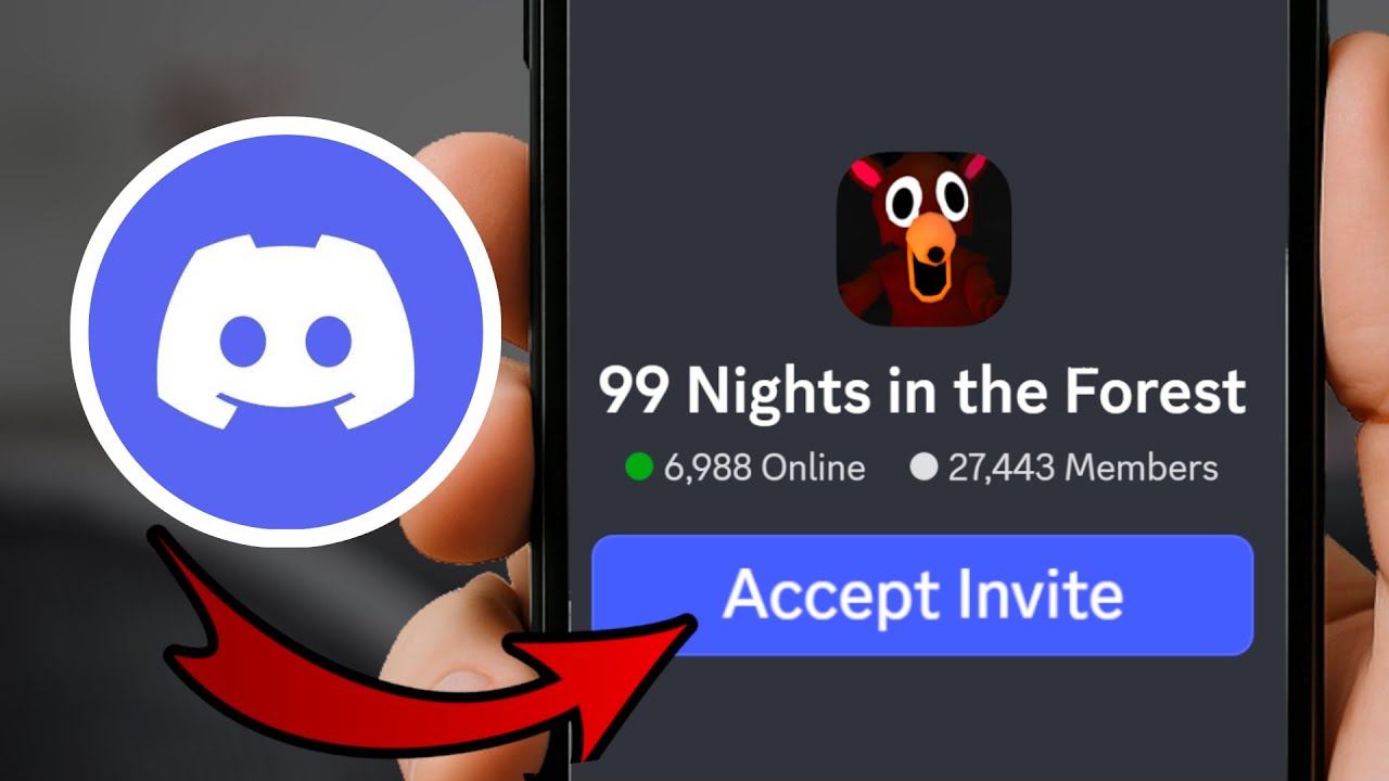 How to Join 99 Nights In The Forest Discord Server on Mobile - YouTube