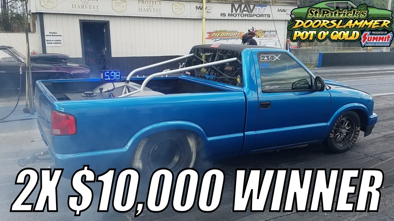 How Cory Gulitti won $10,000 TWO TIMES Drag Racing - YouTube
