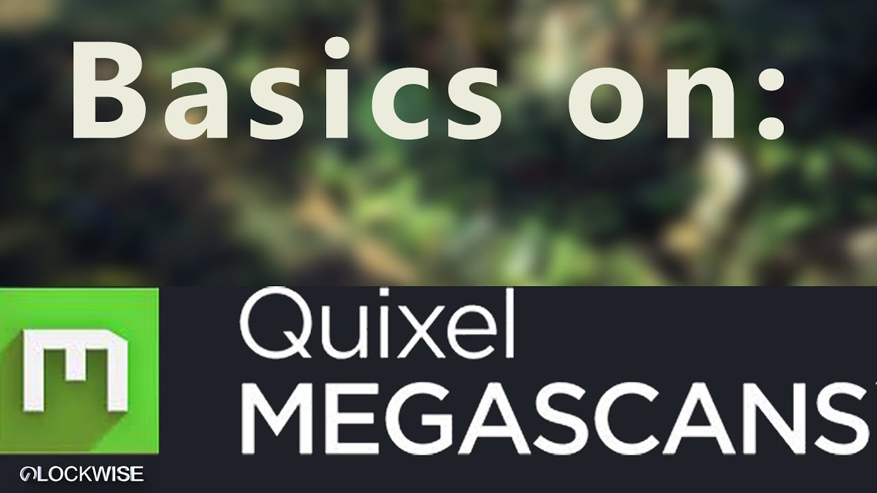 Megascans Tutorial -Basics - YouTube