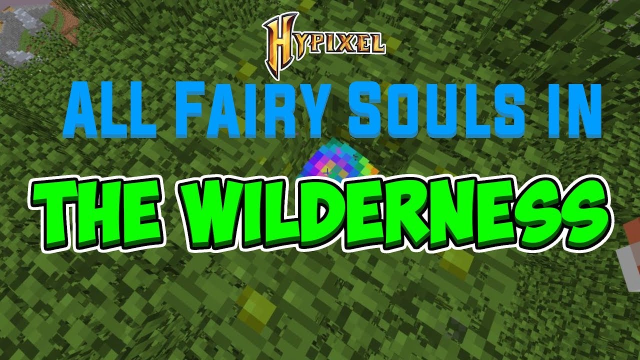 ALL 15 Fairy Souls in the Wilderness (Hypixel Skyblock) - YouTube
