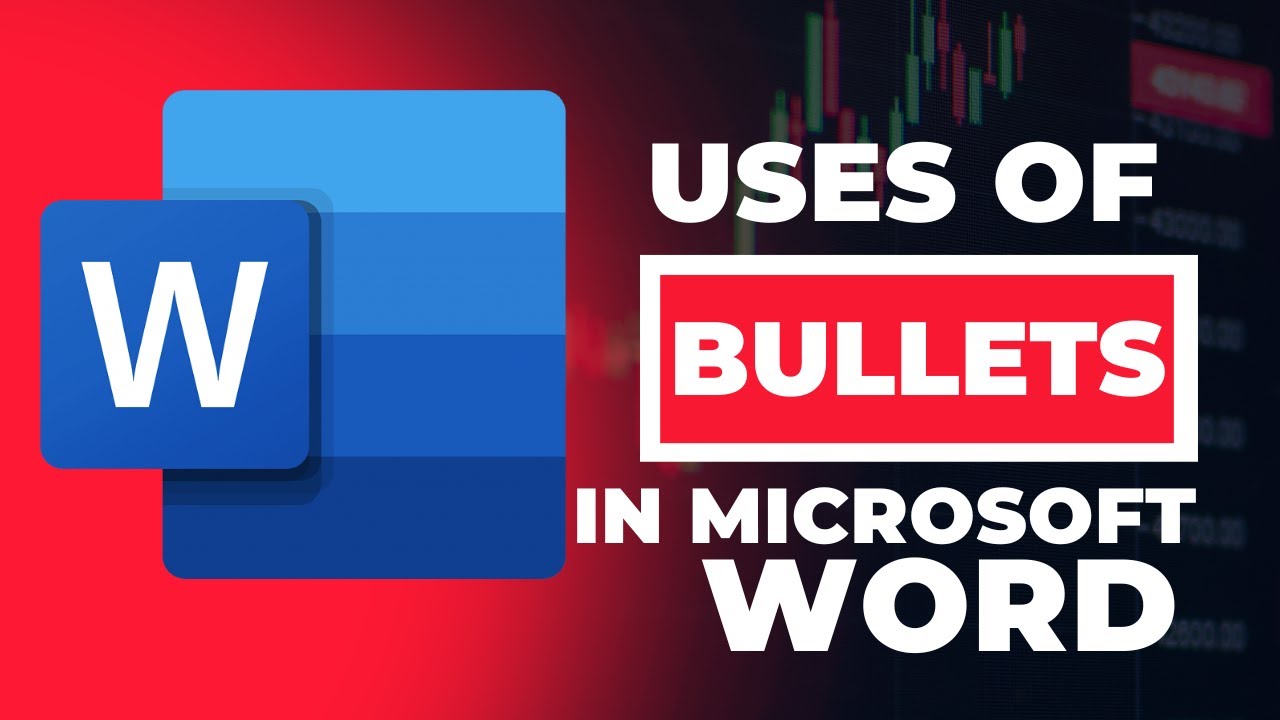 How to Use Bullets Option in MS Word Complete Details - YouTube