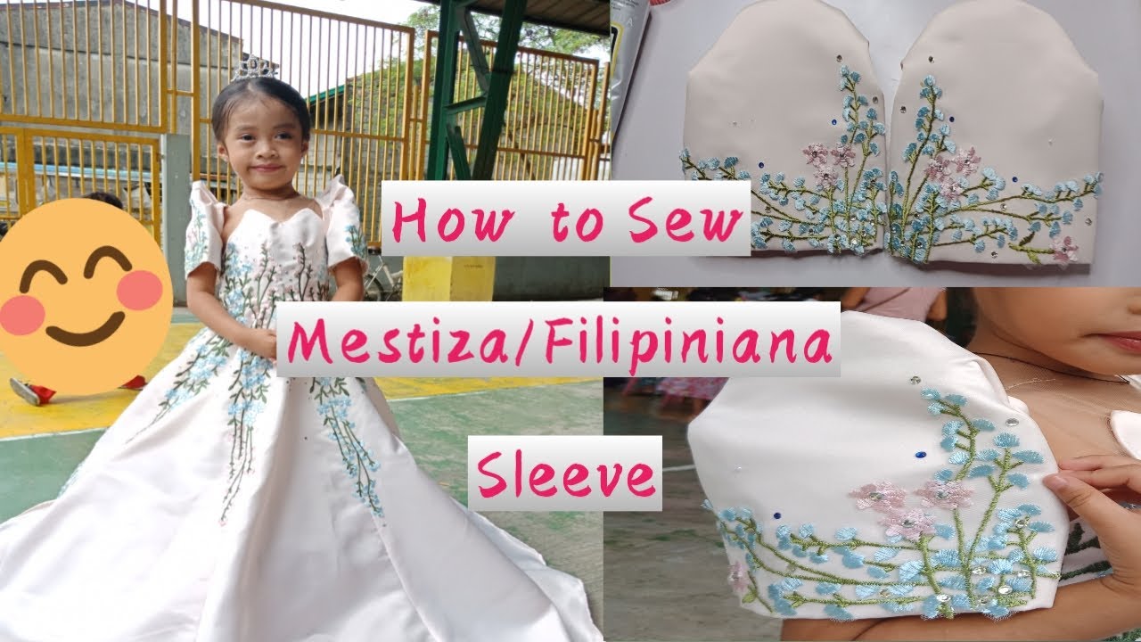 HOW TO SEW: Mestiza/Filipiniana Sleeve | Step by Step | KARENINA PH ...