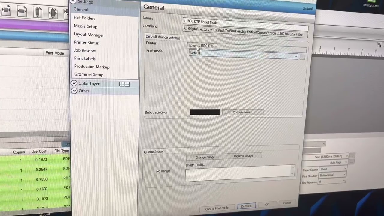 Epson 1430 1400 l1800 1390 Basic Cadlink Setup - YouTube