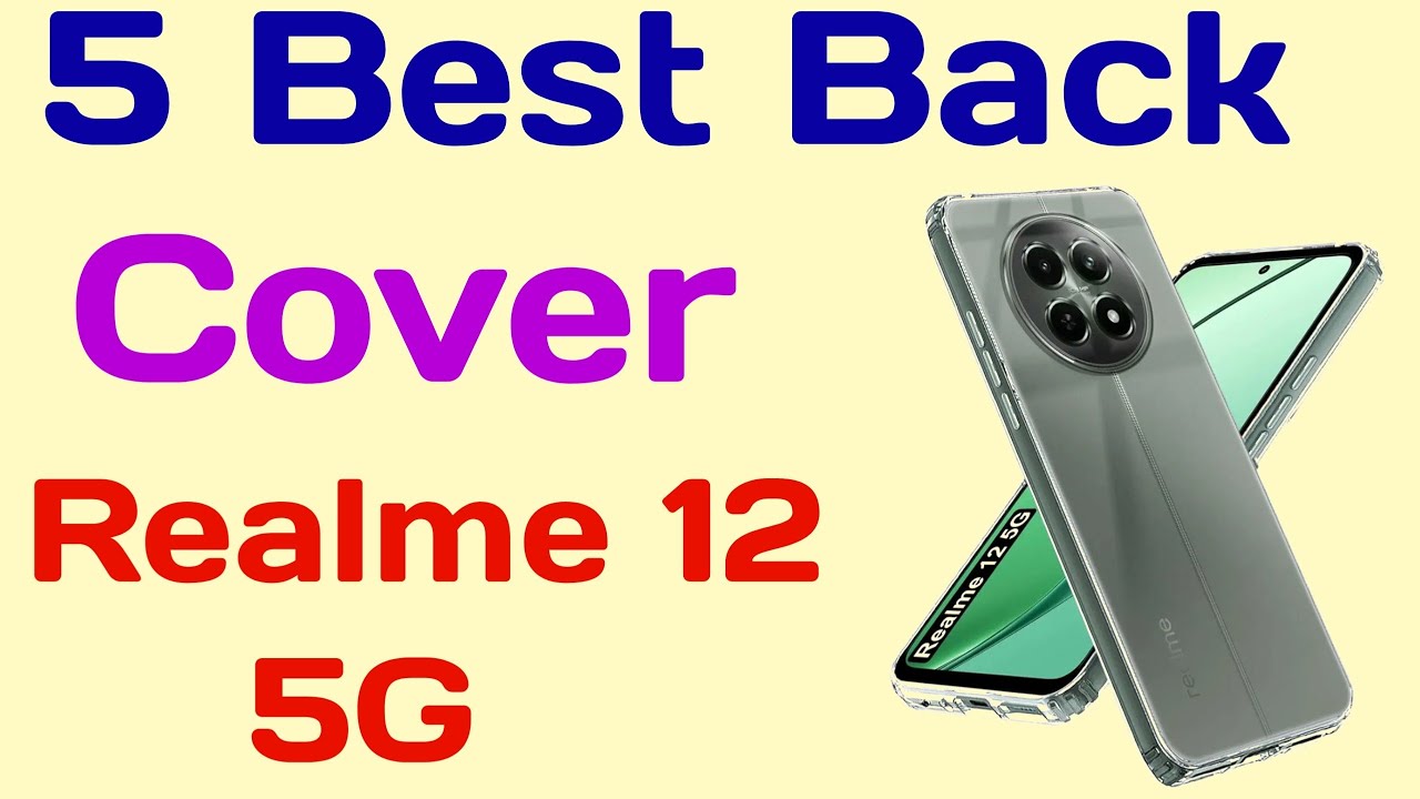 Realme 12 5G Back Cover | Best back cover for realme 12 5g - YouTube