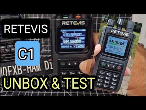 RETEVIS C1 - DUAL BAND HAM RADIO UNBOX & OVERVIEW - YouTube